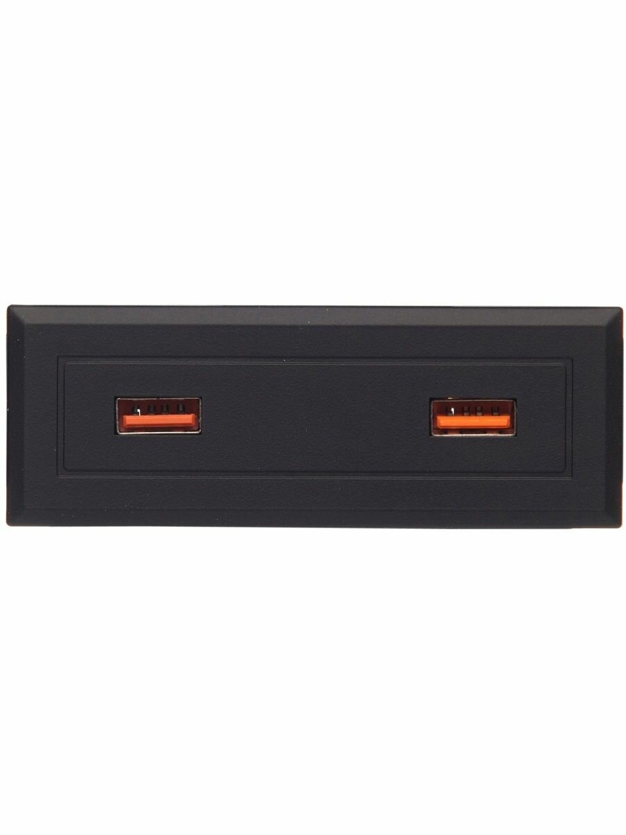 Встраиваемый блок розеток Navako Stripe 12020 Black