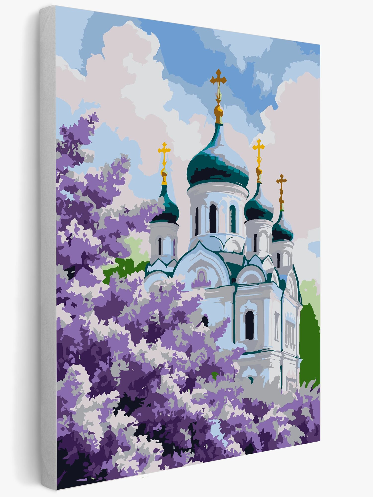 Картина по номерам церковь