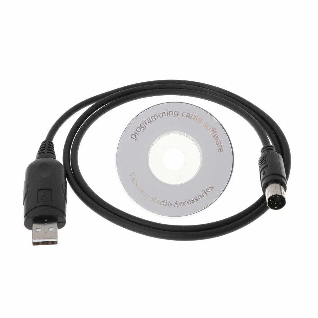 Кабель для программирования Yaesu USB, Черный