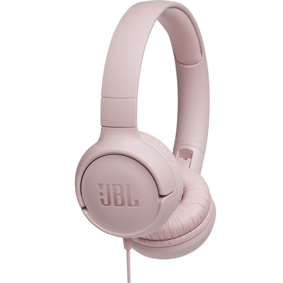 Проводные наушники JBL Tune 500 (JBLT500PIK) розовый, складные