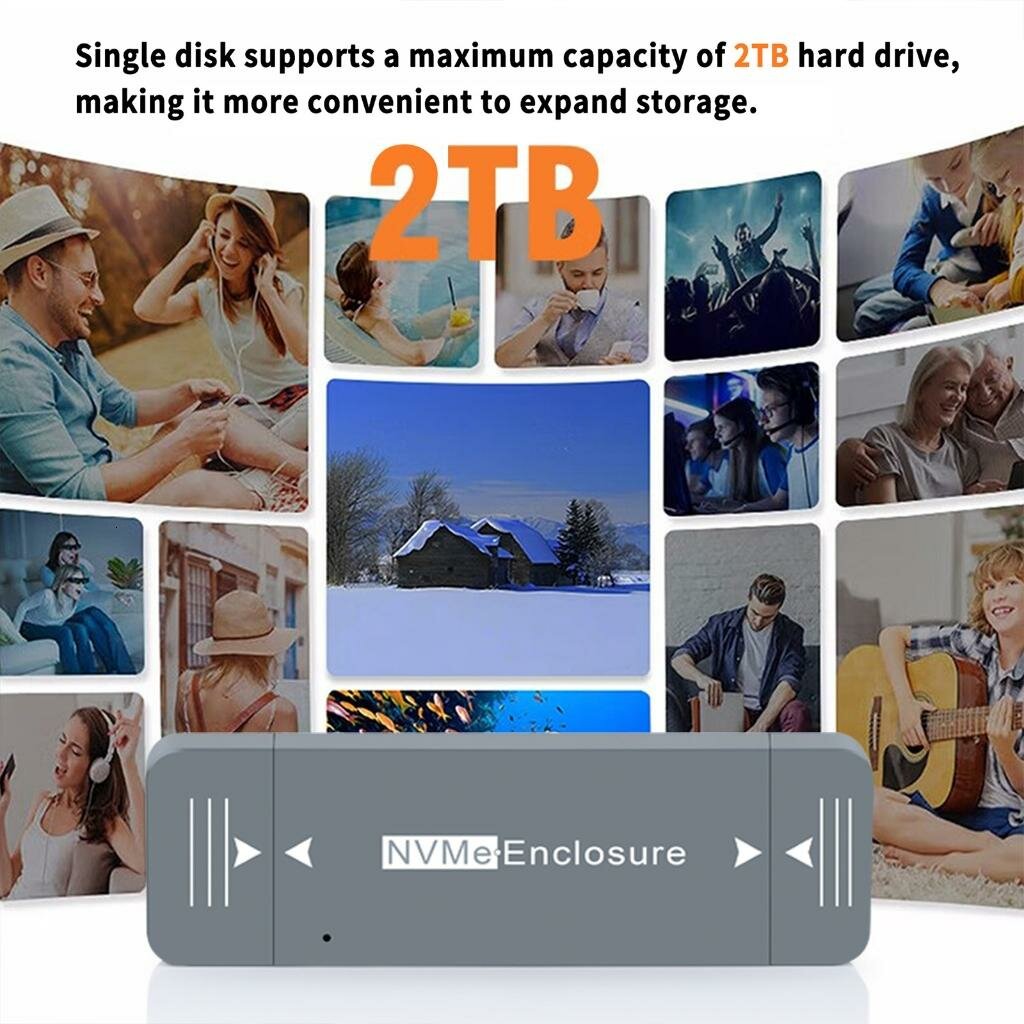 Корпус для SSD M.2 NVMe 2230 — фото 1