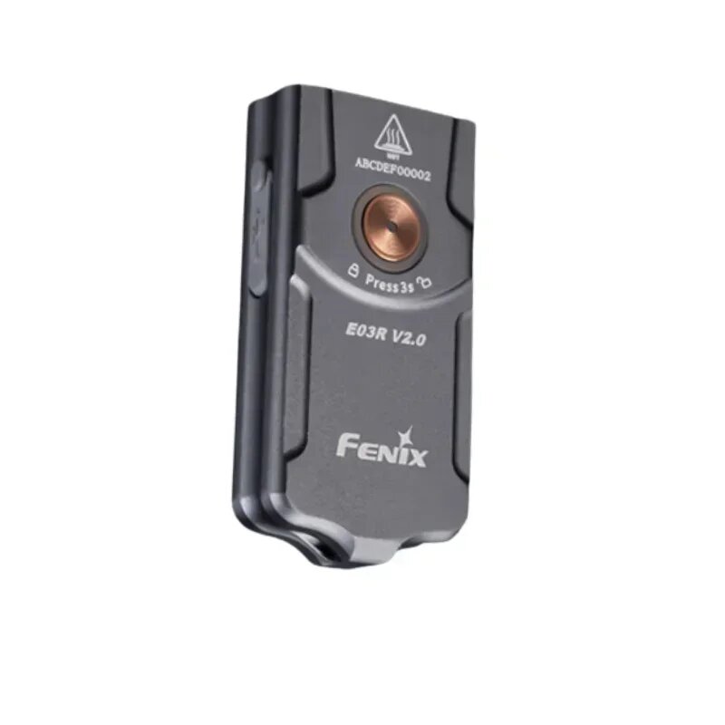 Fenix E03R V2.0 Белый+Красный EDC Фонарик Grey