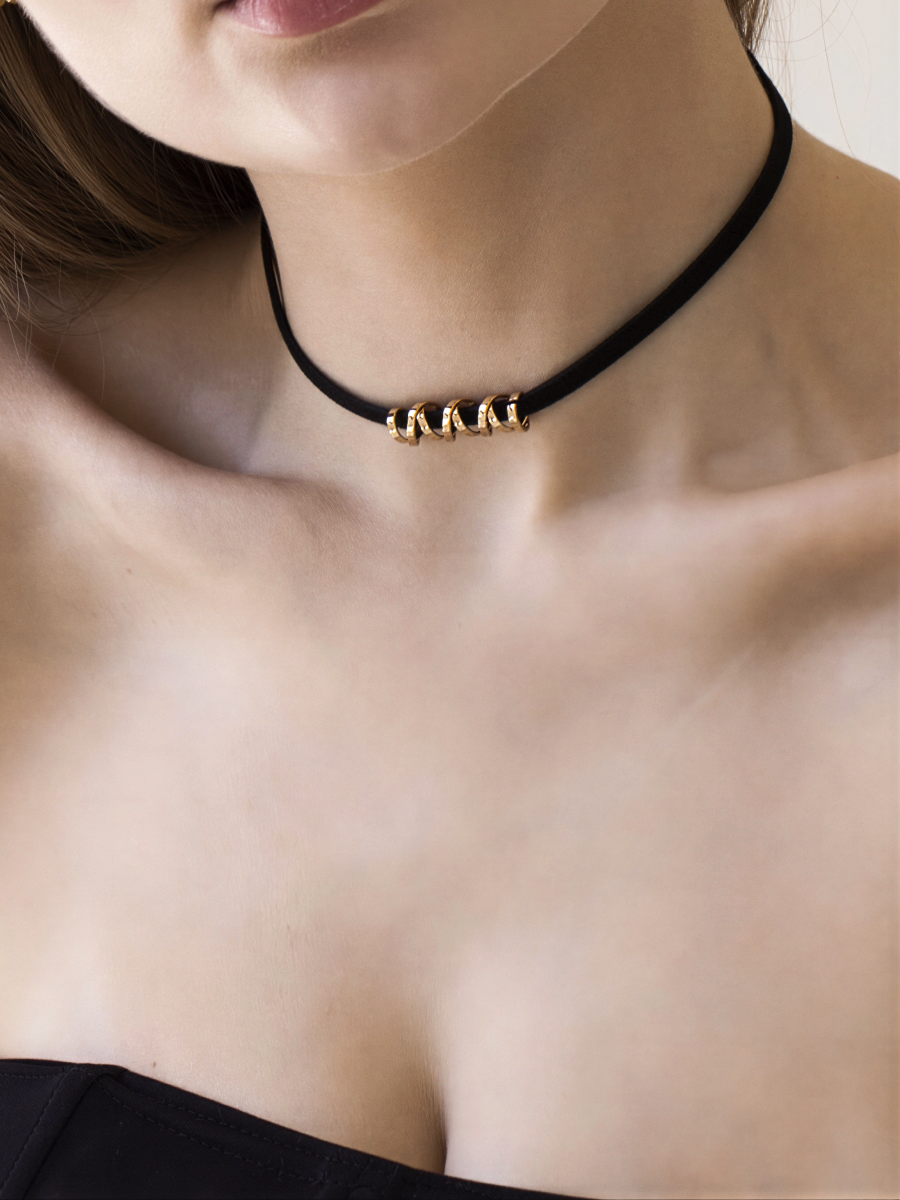 Чокер, металл