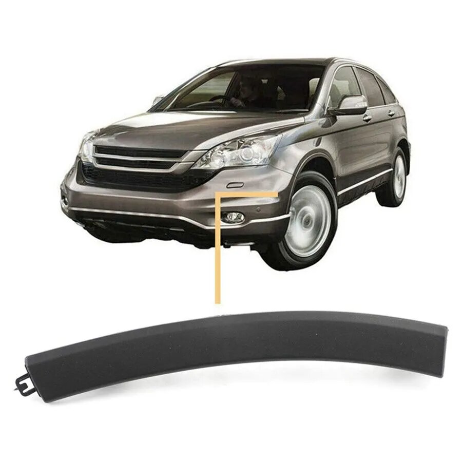 Накладка Молдинга Переднего Левого Бокового Бампера Для Honda CR-V 2007-2011
