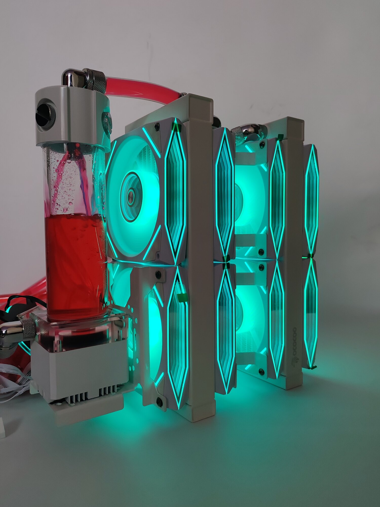 Система водяного охлаждения MONI COOLING, для процессора, для видеокарты