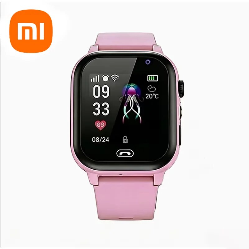 Xiaomi Kids Smart Watch GPS SOS Розовый, Pink