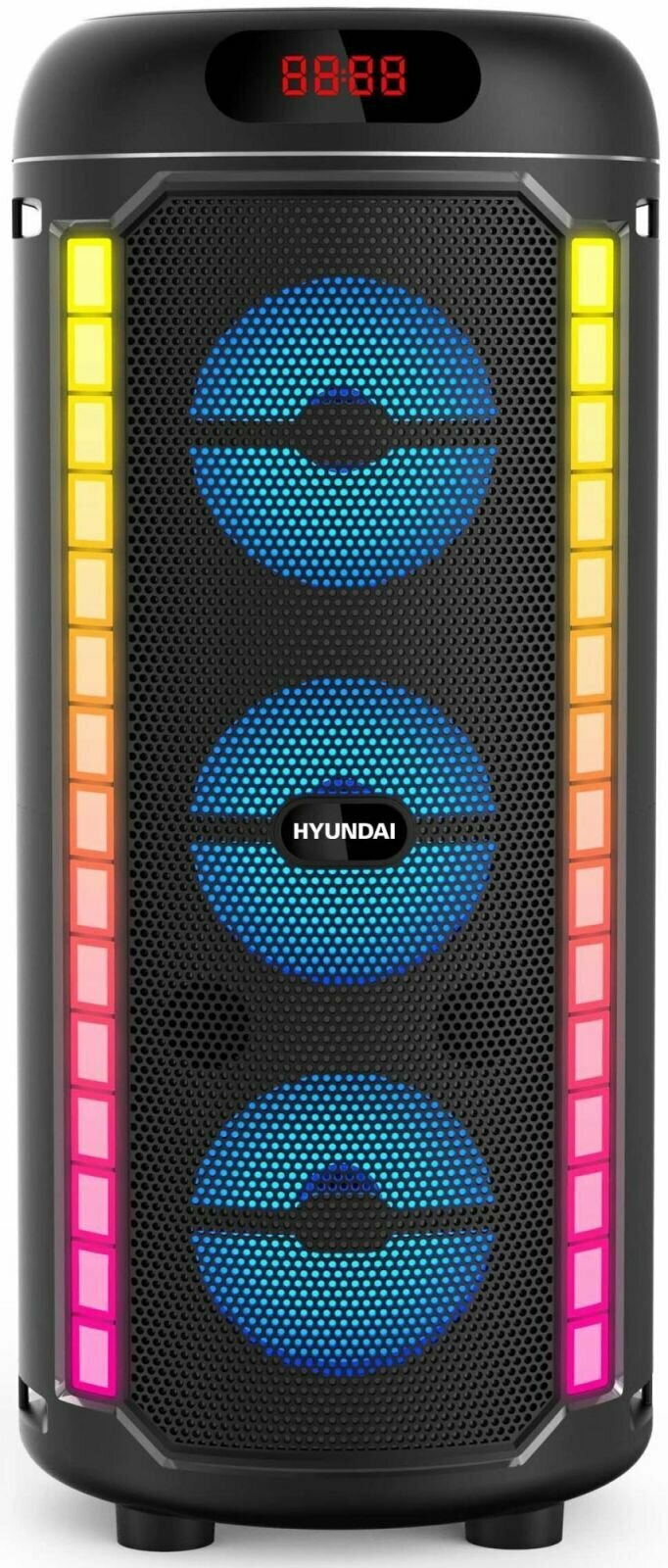 Музыкальный центр HYUNDAI Минисистема, черный, 15 Вт, FM, USB, BT, SD/MMC (H-MC1221)
