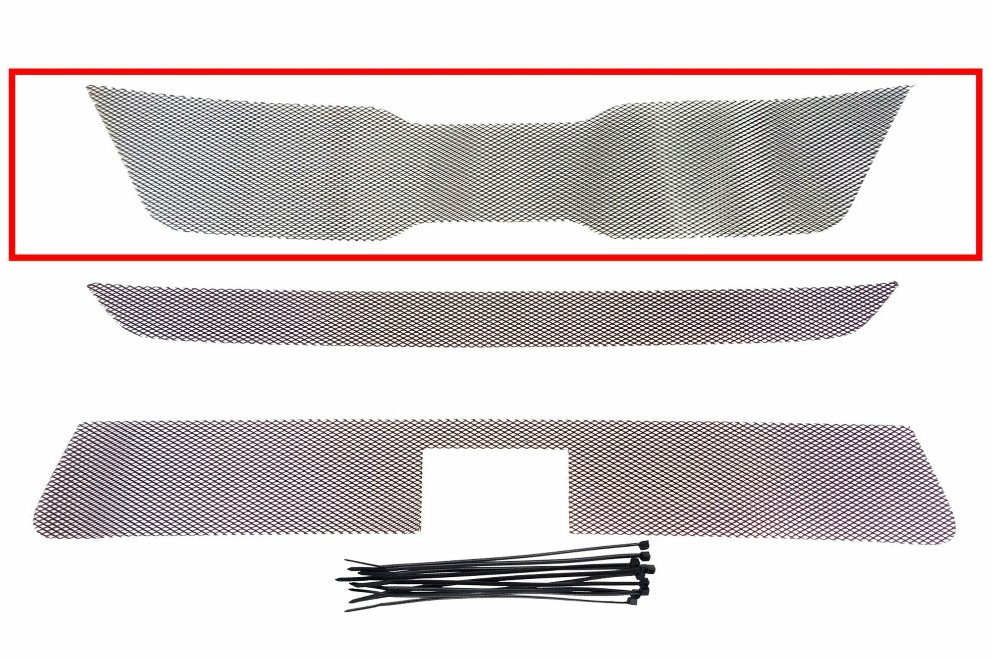 Защитная сетка радиатора Стрелка11 для KIA SELTOS 2019- (I), верх