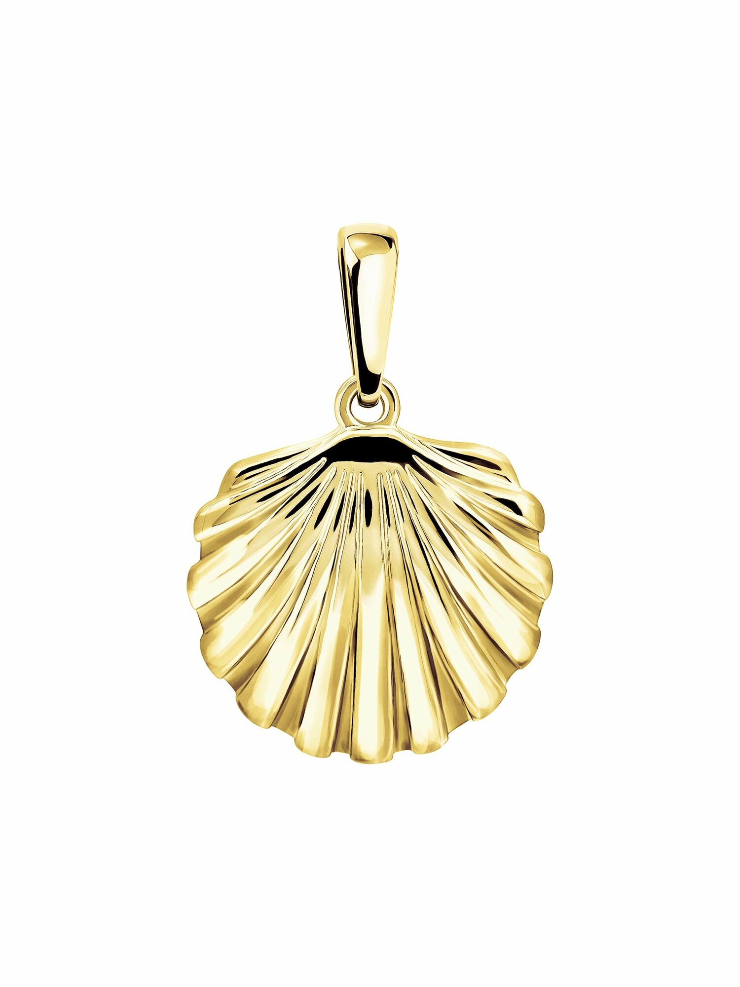 Подвеска, серебро, 925 проба, золочение