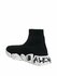 Кроссовки BALENCIAGA Speed 2.0, размер 35, black/black