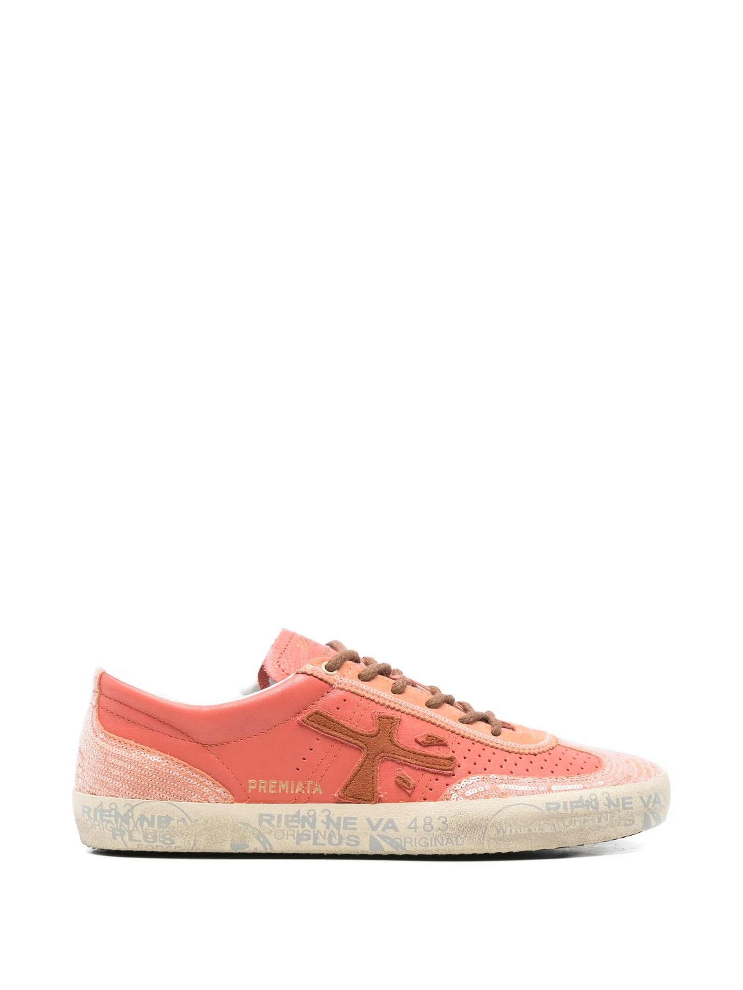 Кроссовки Davidd sequin-embellished sneakers