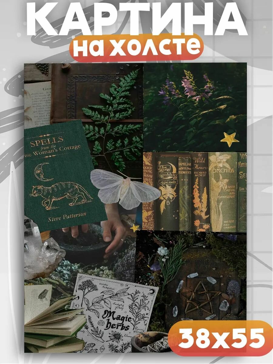 Картина на стену эстетика гоблинкор Pinterest