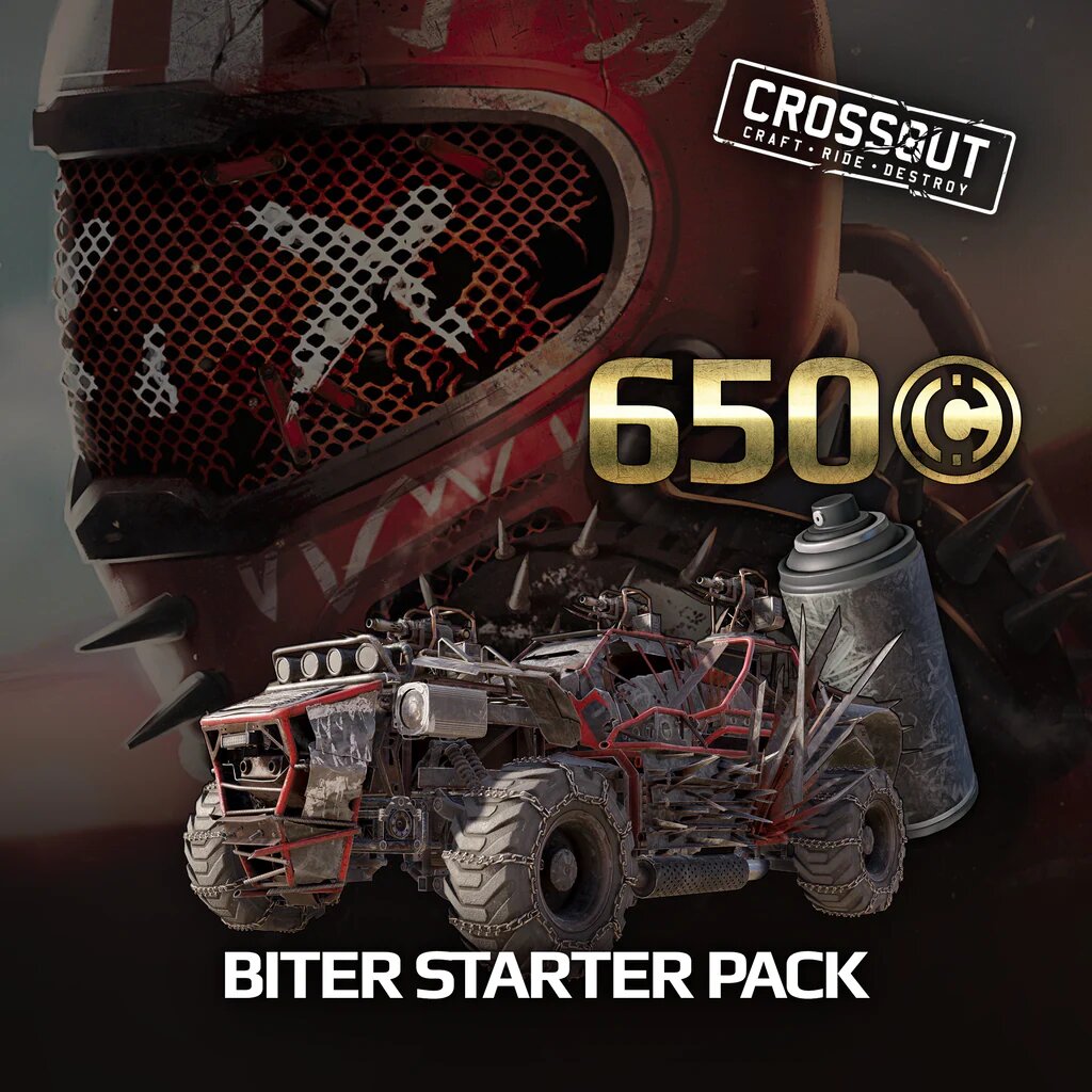 Дополнение Crossout – Biter, цифровое издание PlayStation 4, регион Турция / код пополнения баланса