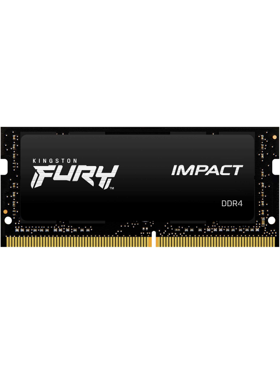 Память DDR4 8GB 3200MHz Kingston KF432S20IB/8 Fury Impact RTL PC4-25600 CL20 SO-DIMM 260-pin 1.2В single rank RTL