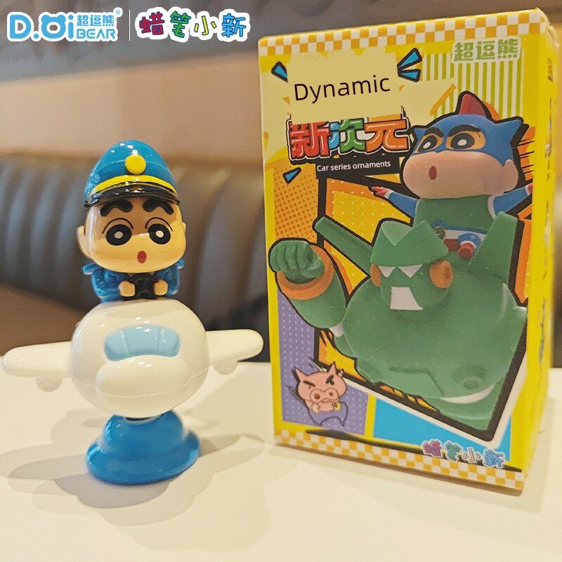 Оригинальная фигурка Шин-чан из серии Dynamic Dimension, коллекционная игрушка-сюрприз, фигурка-шейкер для автомобиля,