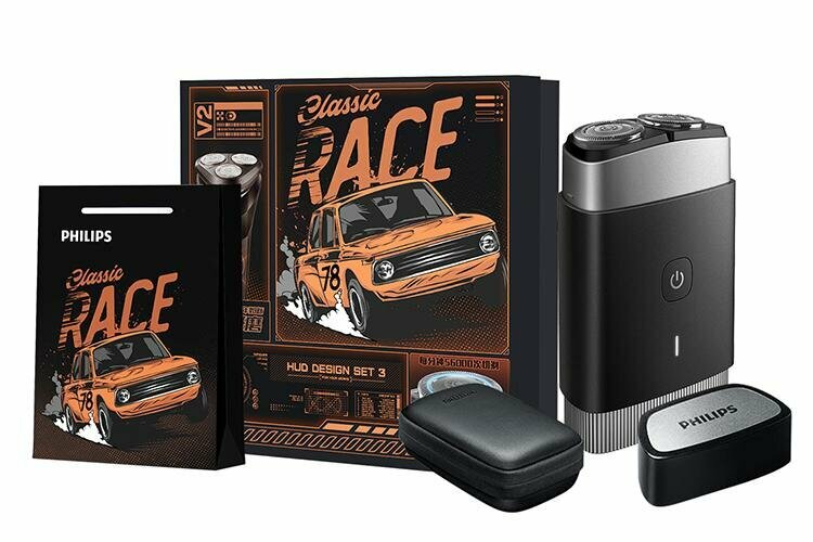 Электробритва роторная мужская Philips PQ888, PQ888 RACE gift box