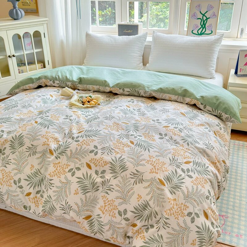 Пододеяльник Four Seasons из 100% хлопка, 150x200x230 см, из чистого хлопкового твила, односпальный/двуспальный,