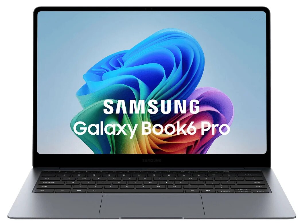 Ноутбук Samsung Galaxy Book 6 Pro 14 (Intel Ultra X7, 32 ГБ, 1 ТБ, сенсорный, Win 11) Серый