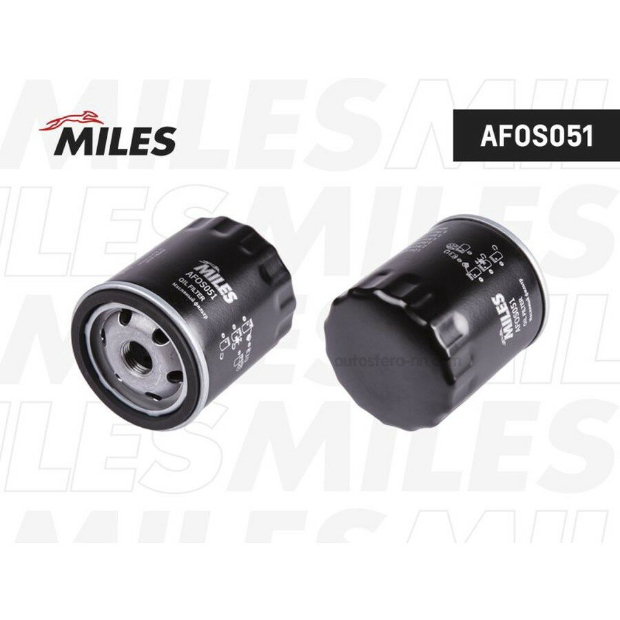 MILES AFOS051 Фильтр масляный OPEL ASTRA G/H/VECTRA C/ZAFIRA 1.4-2.0