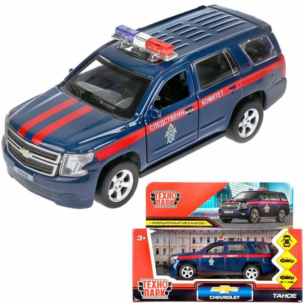 Машинка Технопарк Chevrolet Tahoe Следственный комитет, синий, арт. TAHOE-12COM-BU