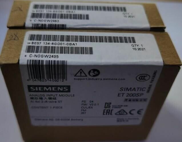 Модуль Siemens Analog Input Module 6ES7 134-6GD01-0BA1 6ES7134-6GD01-0BA1