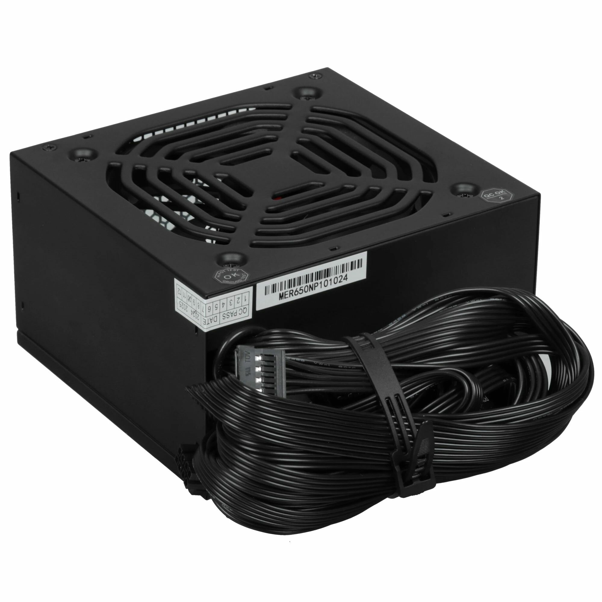 Блок питания Accord ACC-650W-NP (ACC-650W-NP) черный - ATX 24-пин, 4 pin + 4 pin CPU, 4 SATA, 1 x 6+2 pin PCI-E
