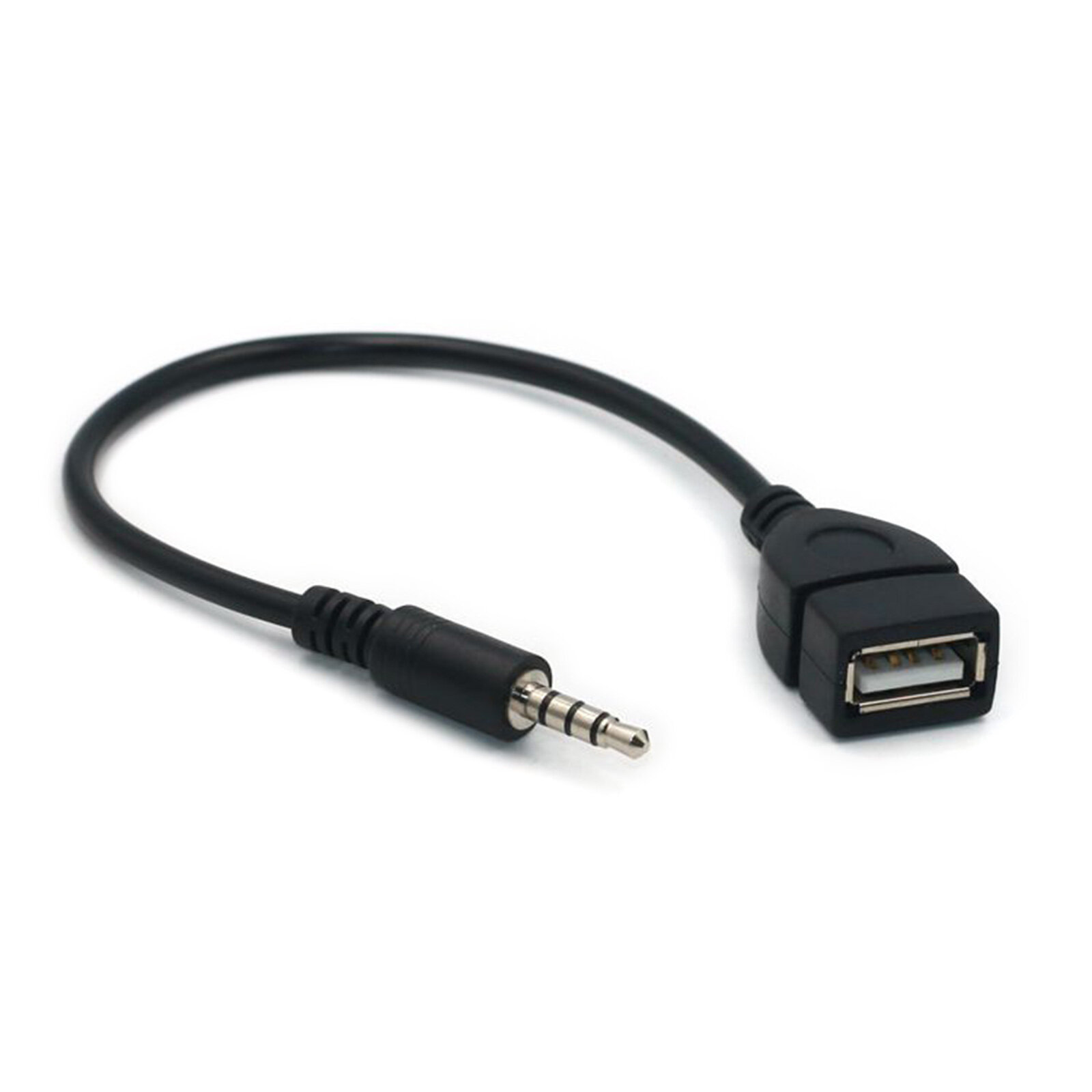3.5 мм Male AUX разъем в USB Female OTG адаптер для