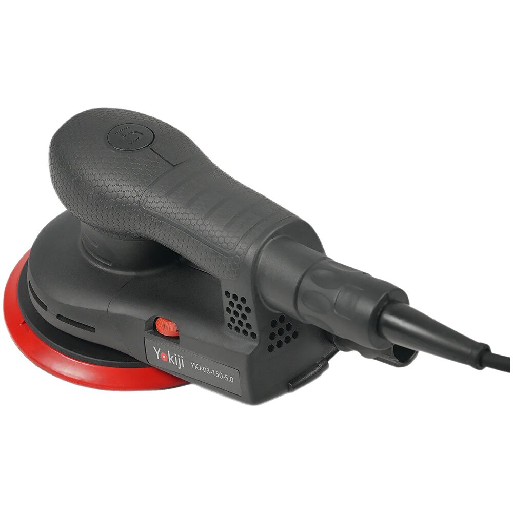 Шлифовальная машинка ручная Yokiji 220V/50Hz, 400W, эксцентрик 5,0 мм YKJ-03-150-5.0