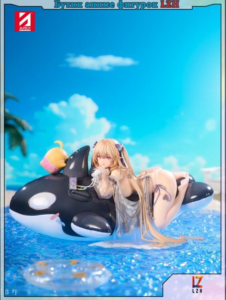 Фигурка APEX-TOYS Анкоридж(Anchorage) из "Azur Lane" Версия купальника 13cm (LZH)