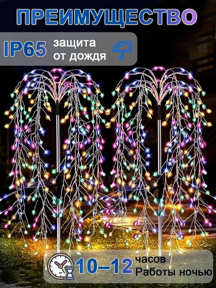 Уличный светильник, LED, количество ламп:200шт