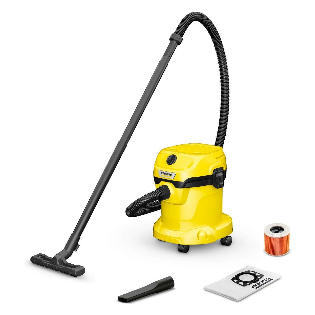 Пылесос строительный Karcher WD 2 Plus S V-15/4/18