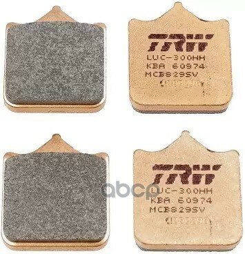 Колодки тормозные дисковые передн BMW: S 1000 09- TRW арт. MCB829SV