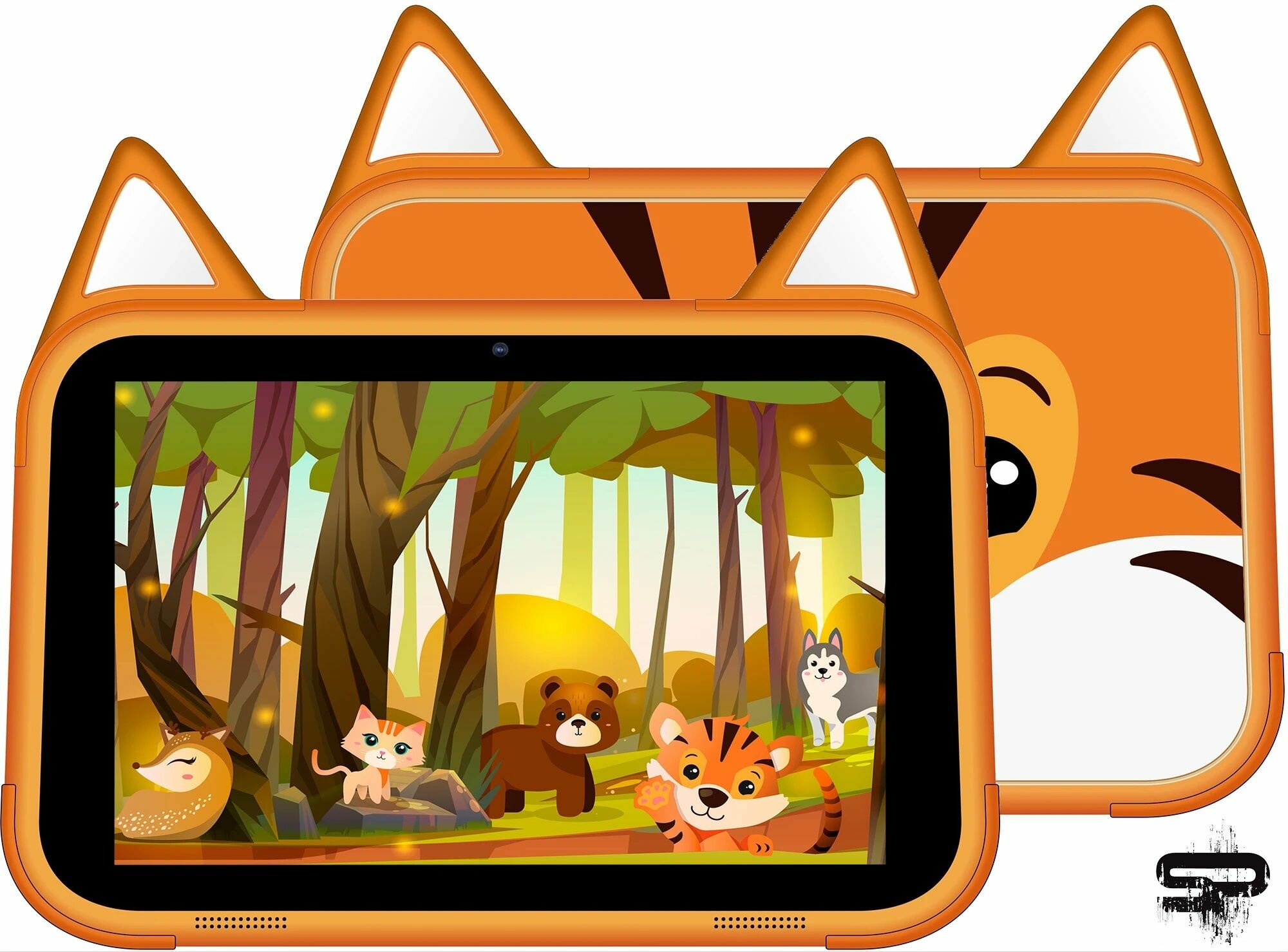 KENSHI Детский планшет 8" Планшет KENSHI Kids H20 LTE, 3/64 Гб, Android 13, оранжевый, 8" 3 ГБ/64 ГБ, оранжевый