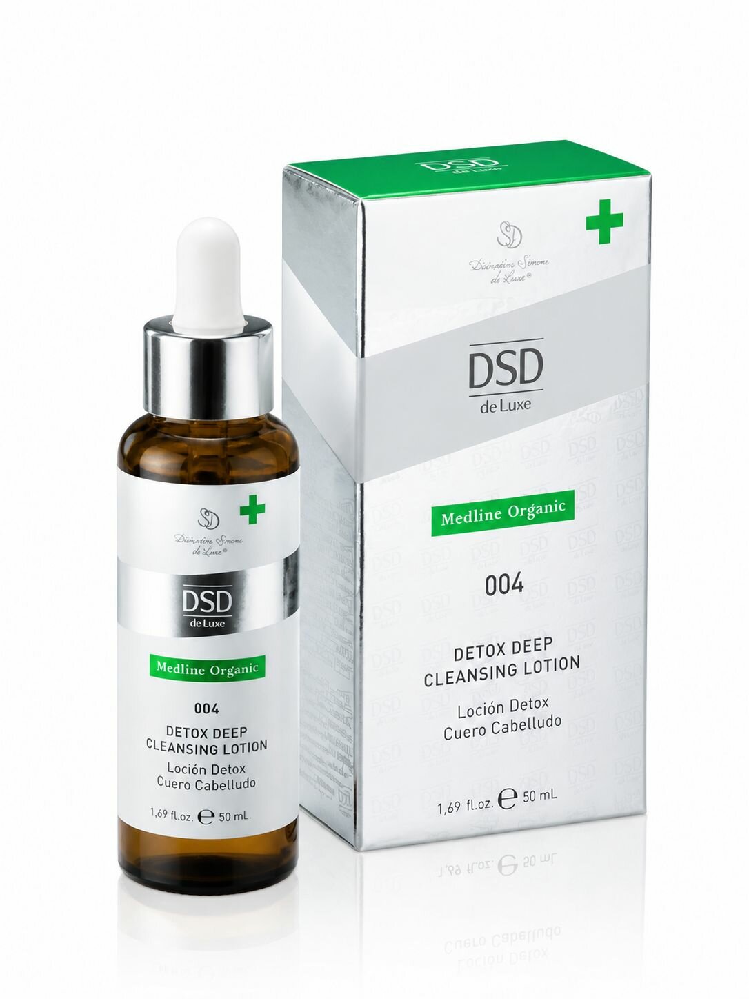 DsD de Luxe, 004 Detox Deep Cleansing Lotion, Детокс лосьон для глубокого очищения кожи головы, 50 мл