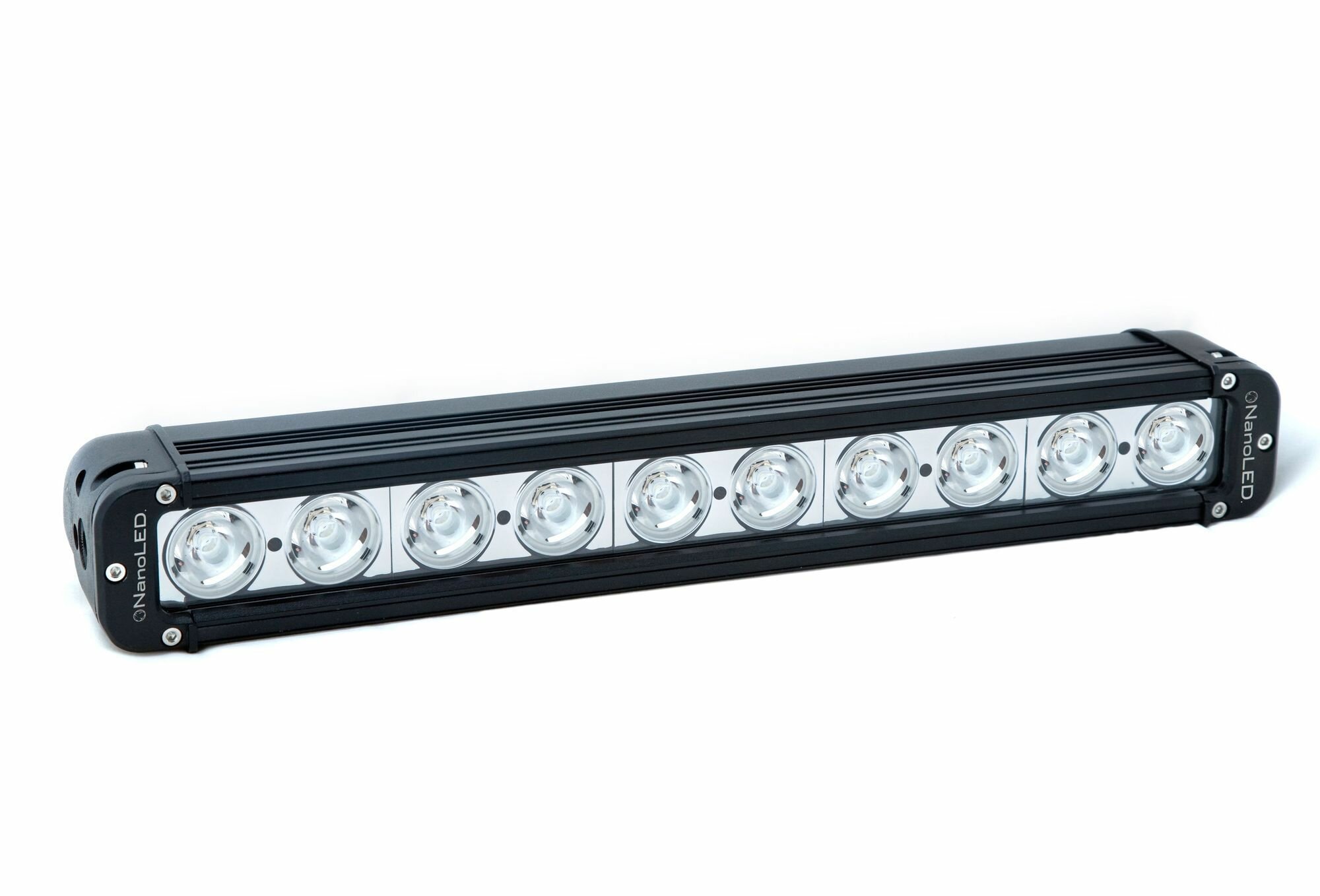 Фара светодиодная NANOLED 100W, 10 LED CREE X-ML, узкий луч, 436*64,5*92 мм