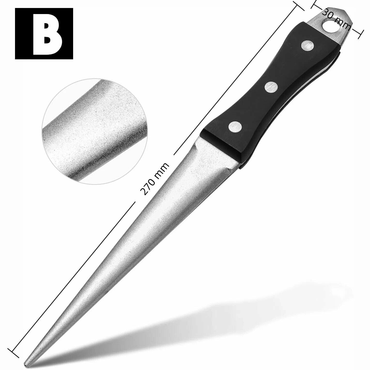 Алмазный точильный брусок RSCHEF для ножей и ножниц 270MM