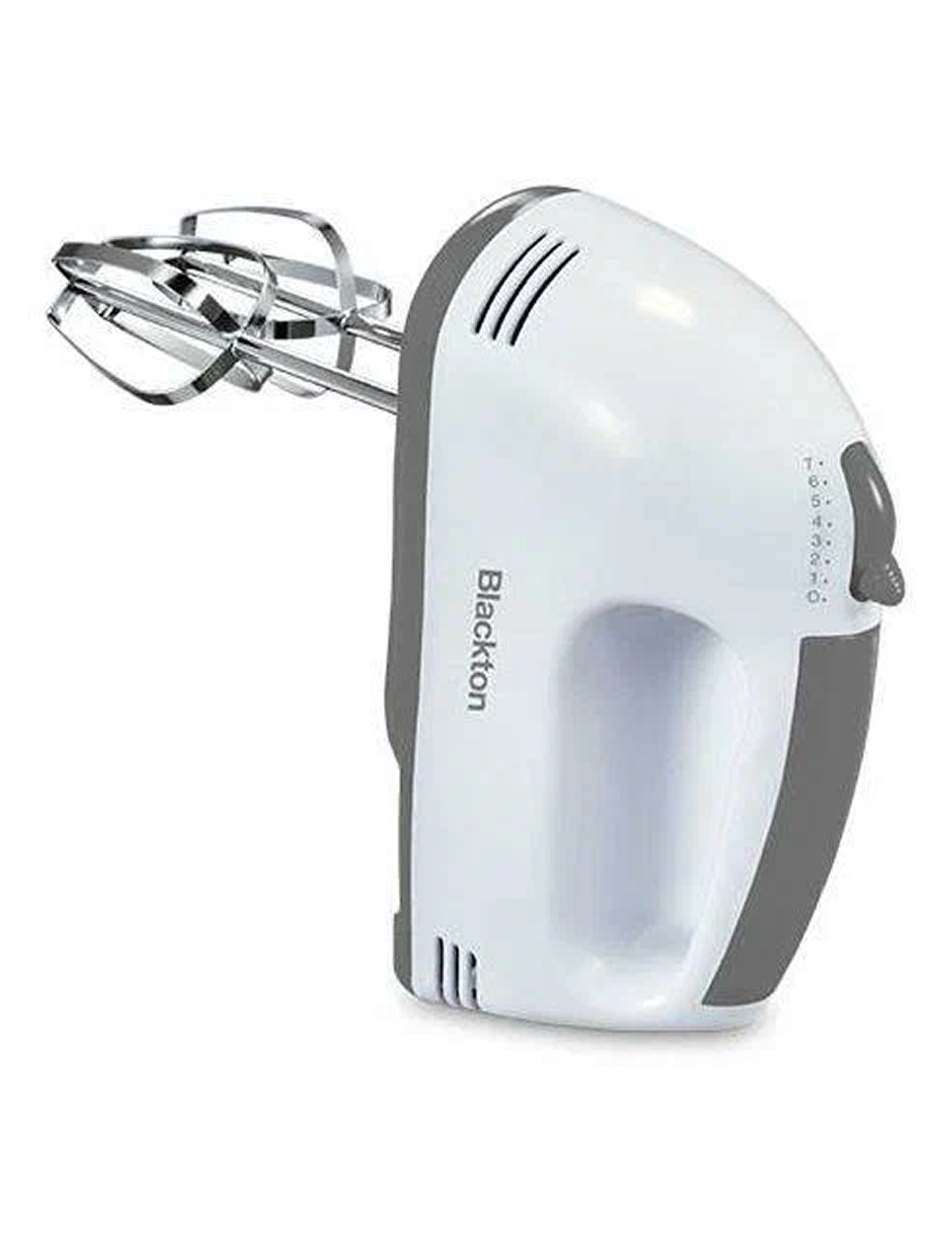Миксер BLACKTON Bt MX423 White-Grаy, 200Вт, 1,1 м шнур, 7 скоростей