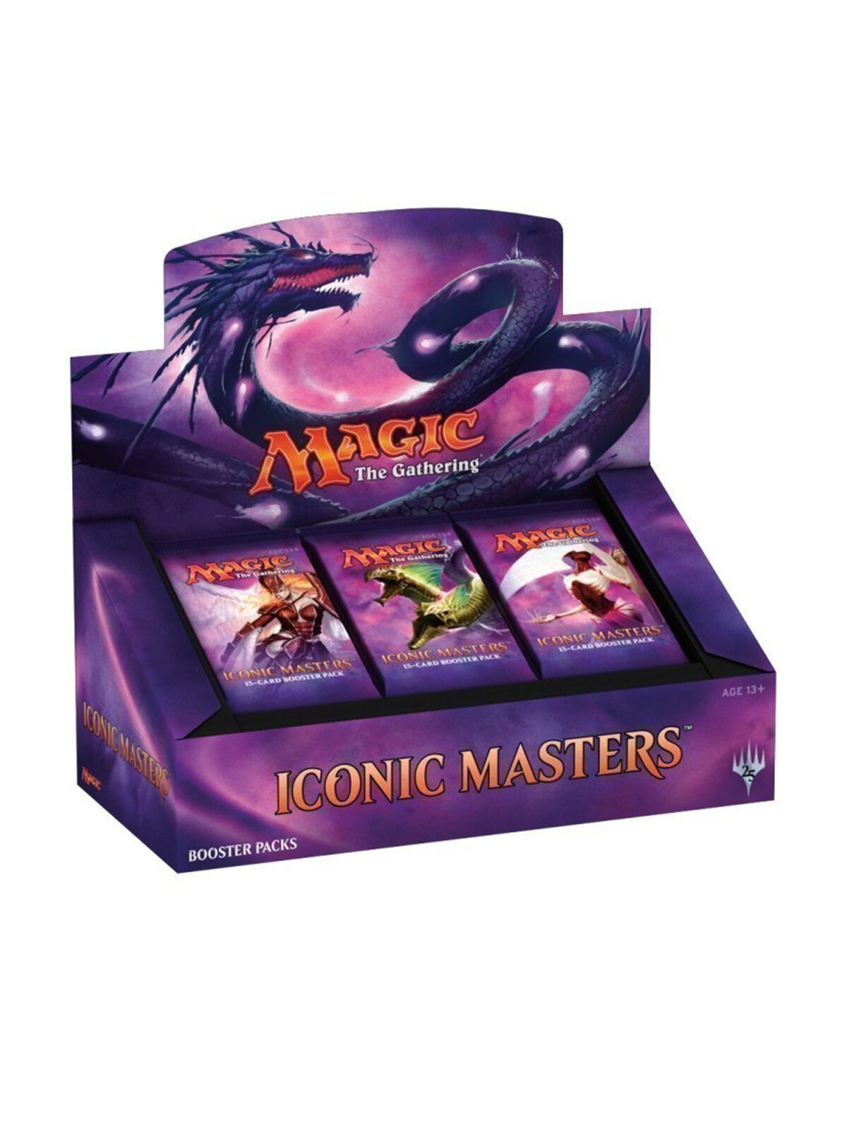 Magic The Gathering: Дисплей бустеров MTG издания Iconic Masters на английском