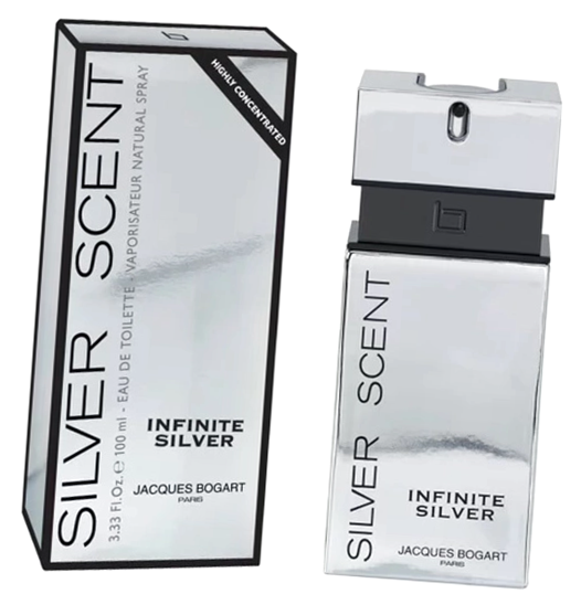Парфюм мужской Jacques Bogart Silver Scent Infinite Silver 100 мл - Богарт Сильвер Сцент Инфинит
