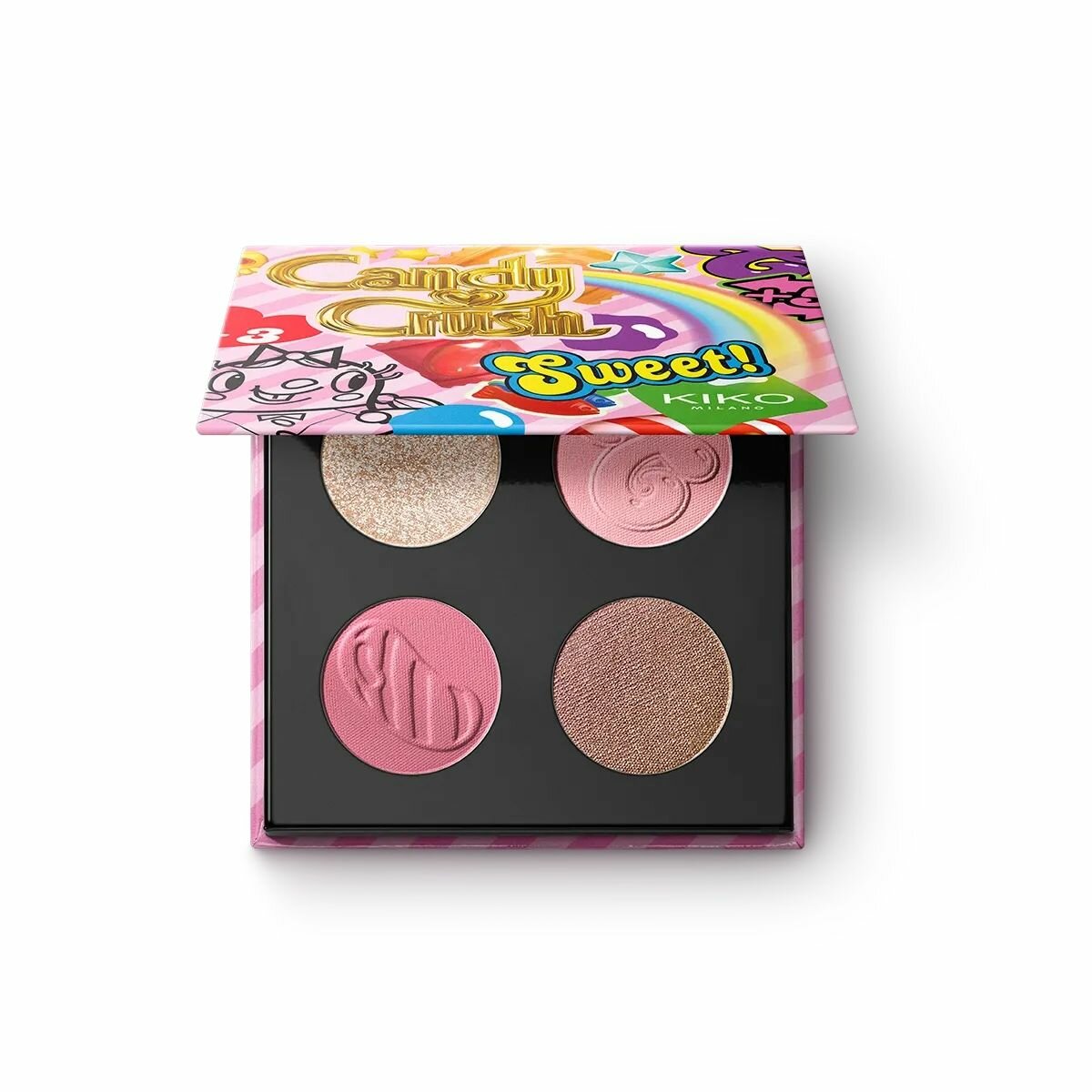 Kiko Milano - Candy Crush Eyeshadow Palette 02 Candy Dreamland Палетка теней 4 гр