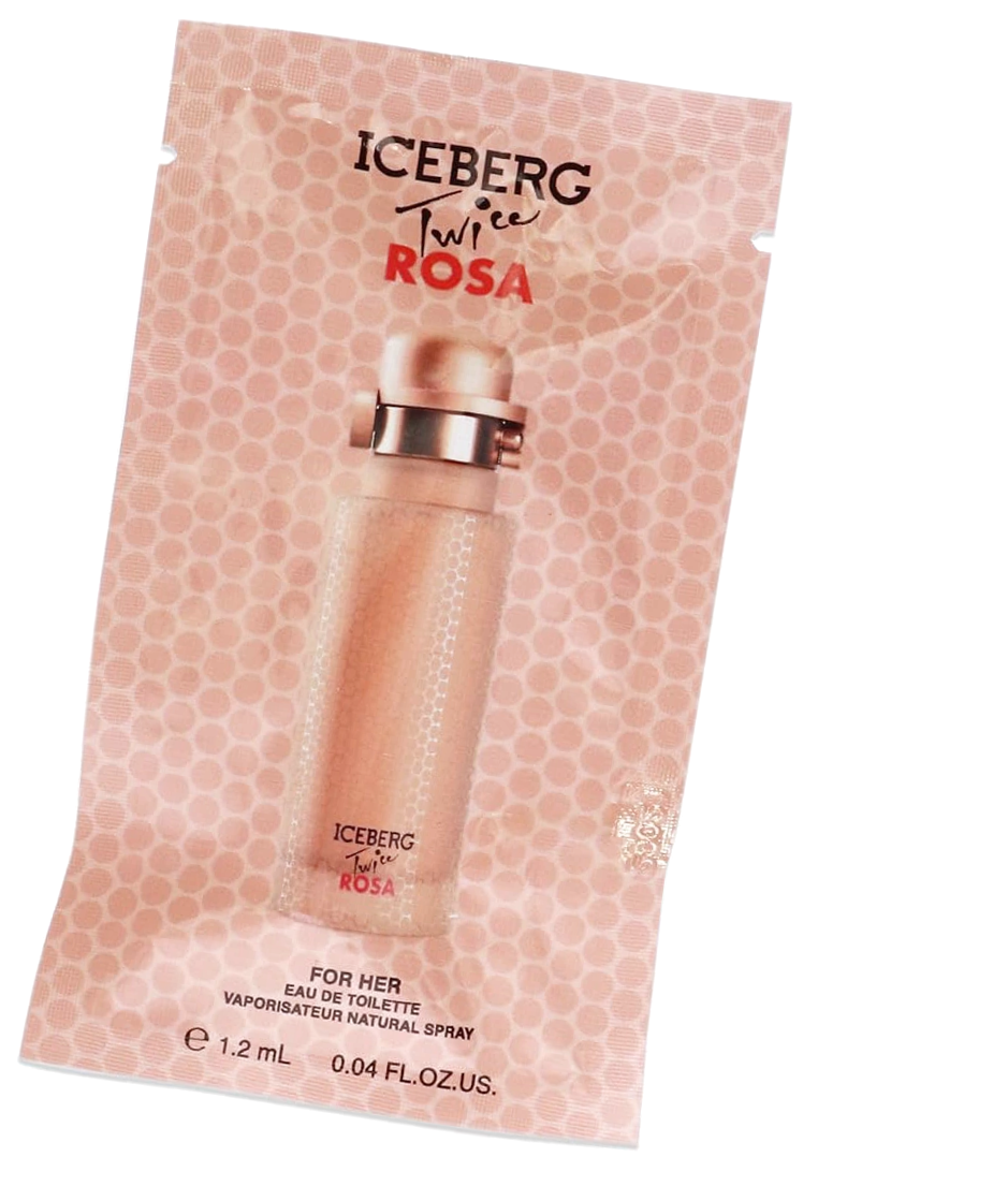 Женский аромат Iceberg Twice Rosa 1.2 мл миниатюра - Айсберг Твайс Роза пробник духов