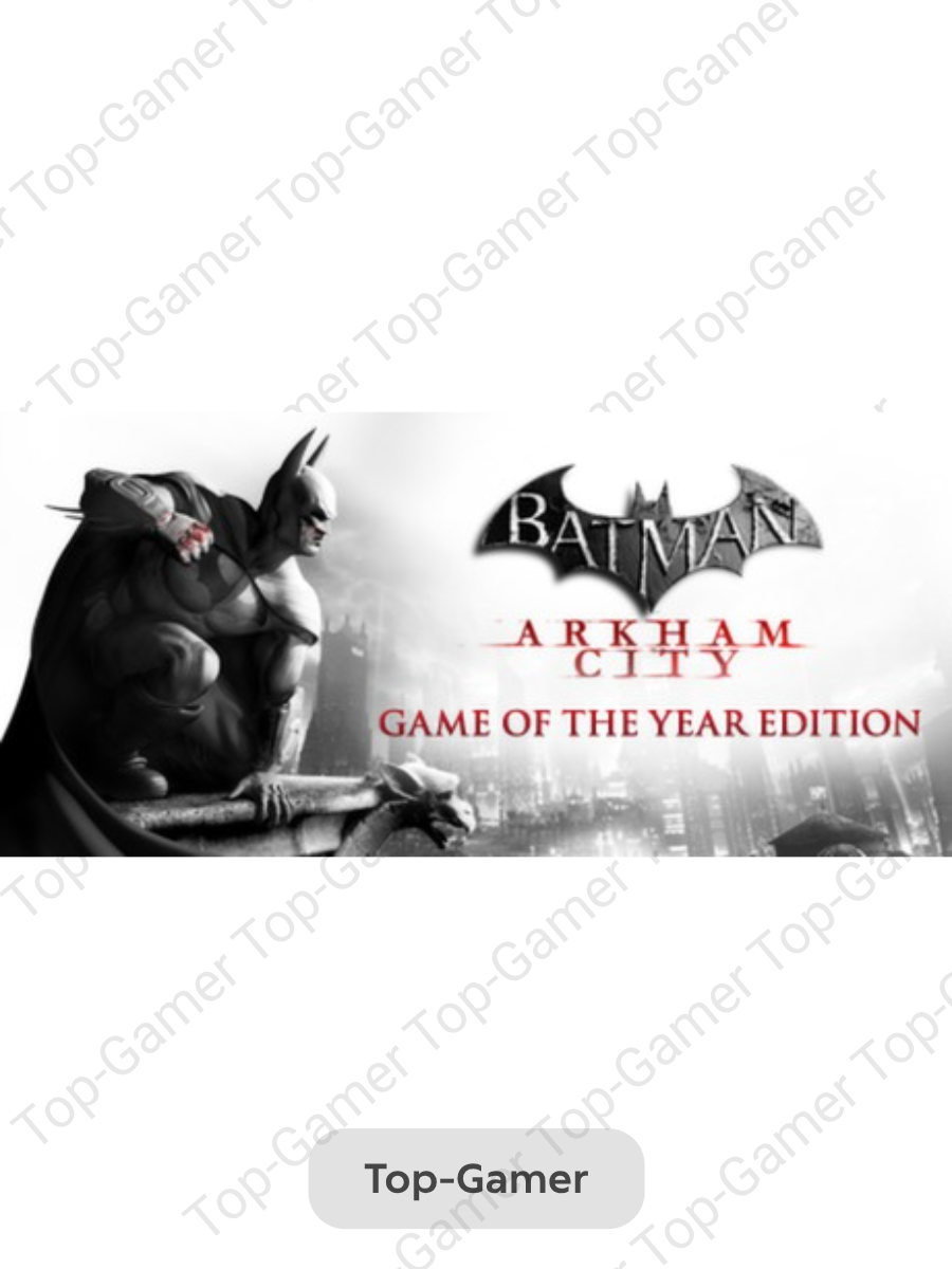 Batman Arkham City GOTY Страны СНГ (Кроме РФ/РБ)