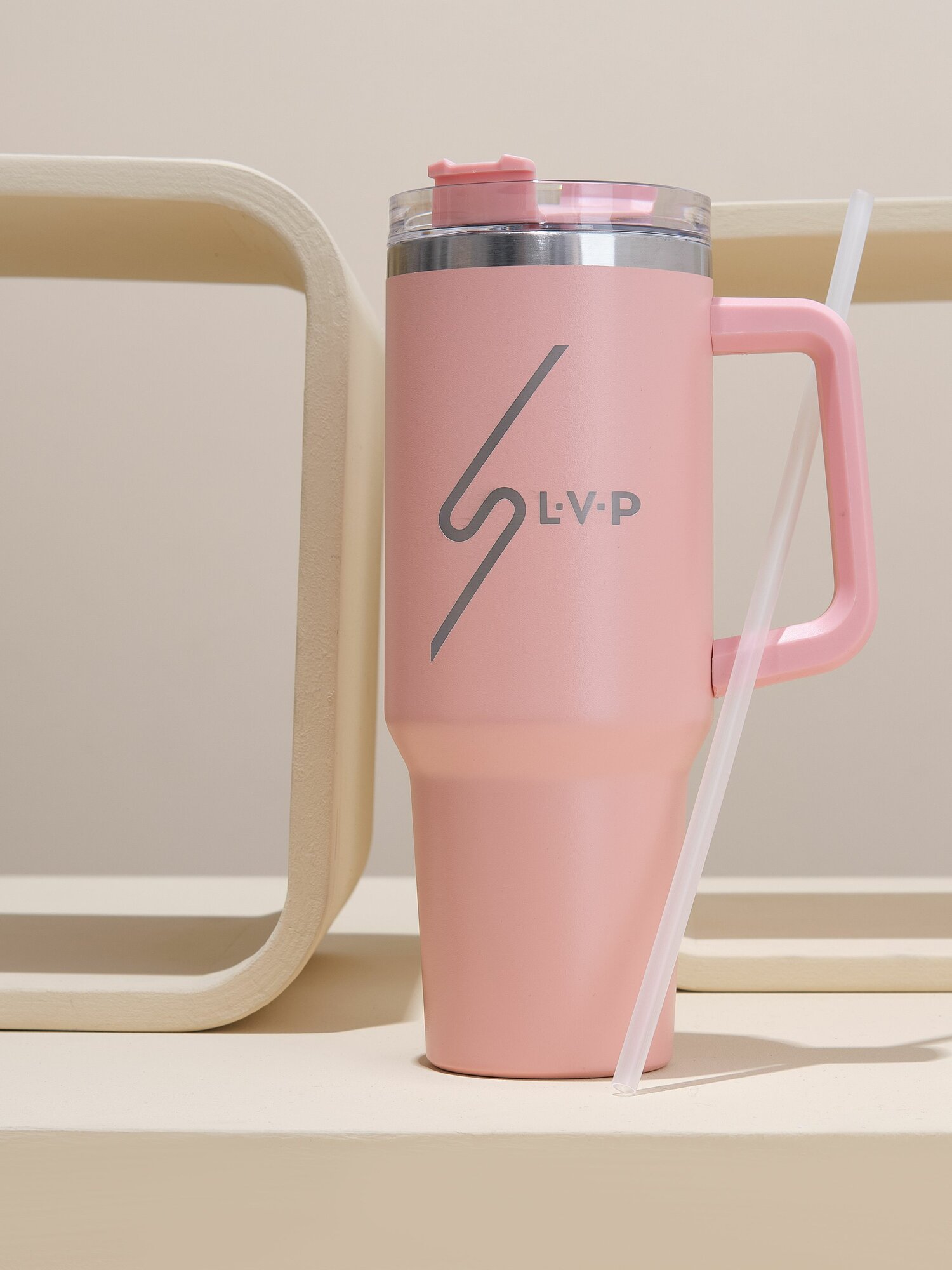 Матермос/Термокружка металлическая с трубочкой автомобильная LVP
