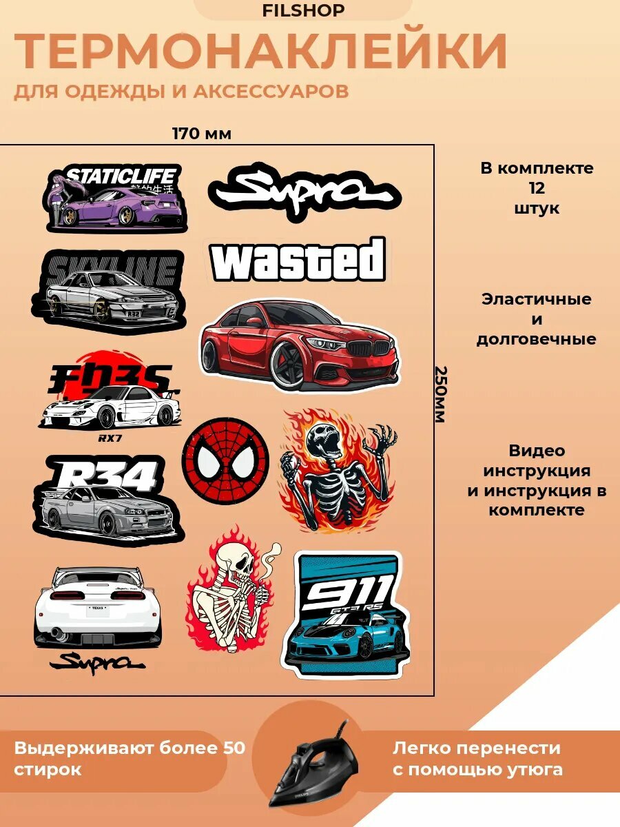 Термонаклейки на одежду