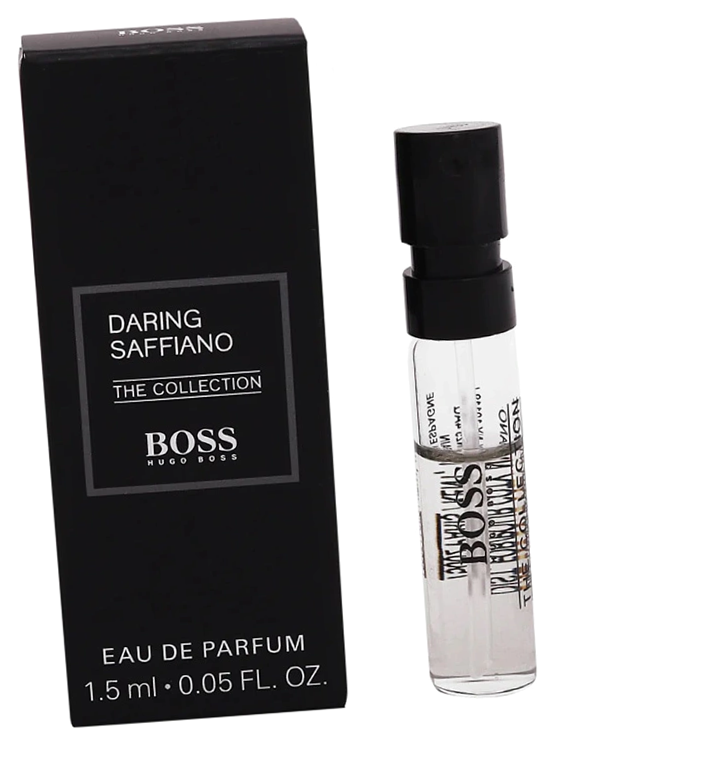 Миниатюра парфюмерной воды Хуго Босс Даринг Саффиано мужская 1.5 мл - Hugo Boss Daring Saffiano