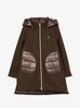 Куртка Quilted-panel hooded jacket