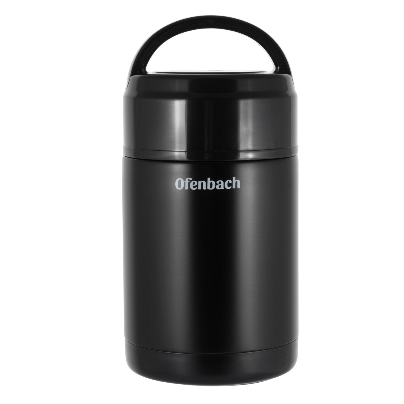 Термос для еды 800 мл. из нержавеющей стали Ofenbach NB 101302 (черный)