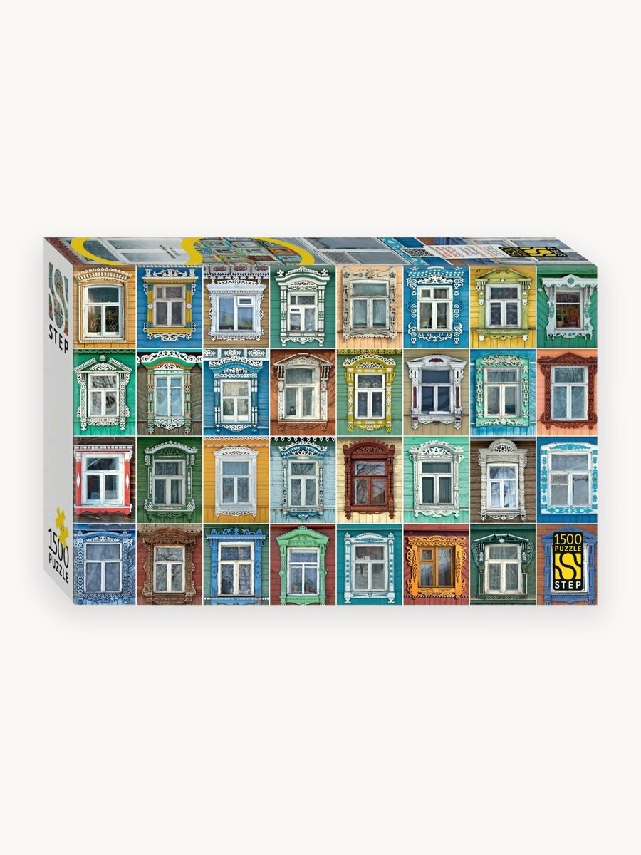 Пазл Step puzzle 1500 деталей: Наличники. Суздаль