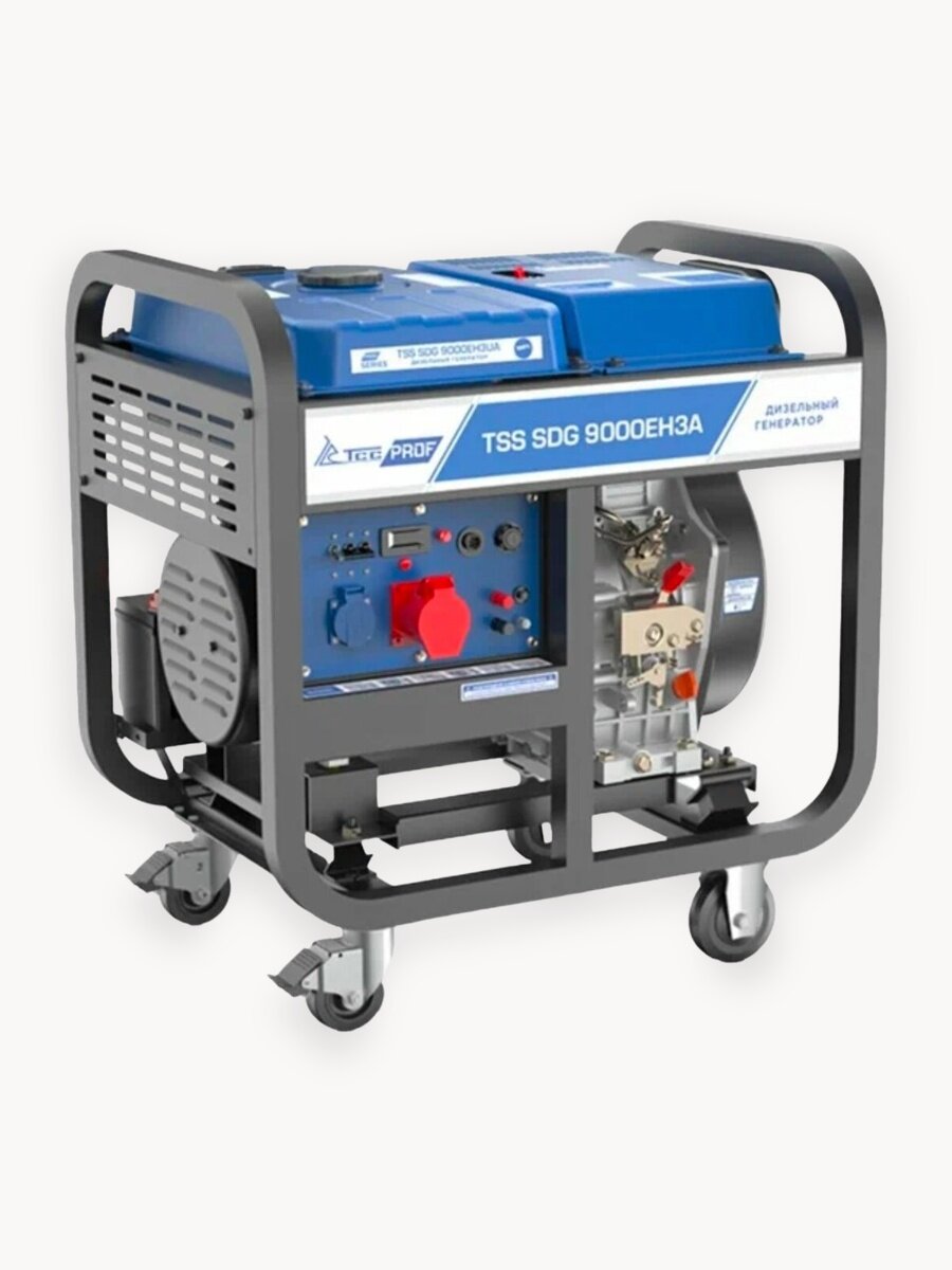 Электростанция ТСС SDG 9000EH3A, дизельная, с воздушным охлаждением