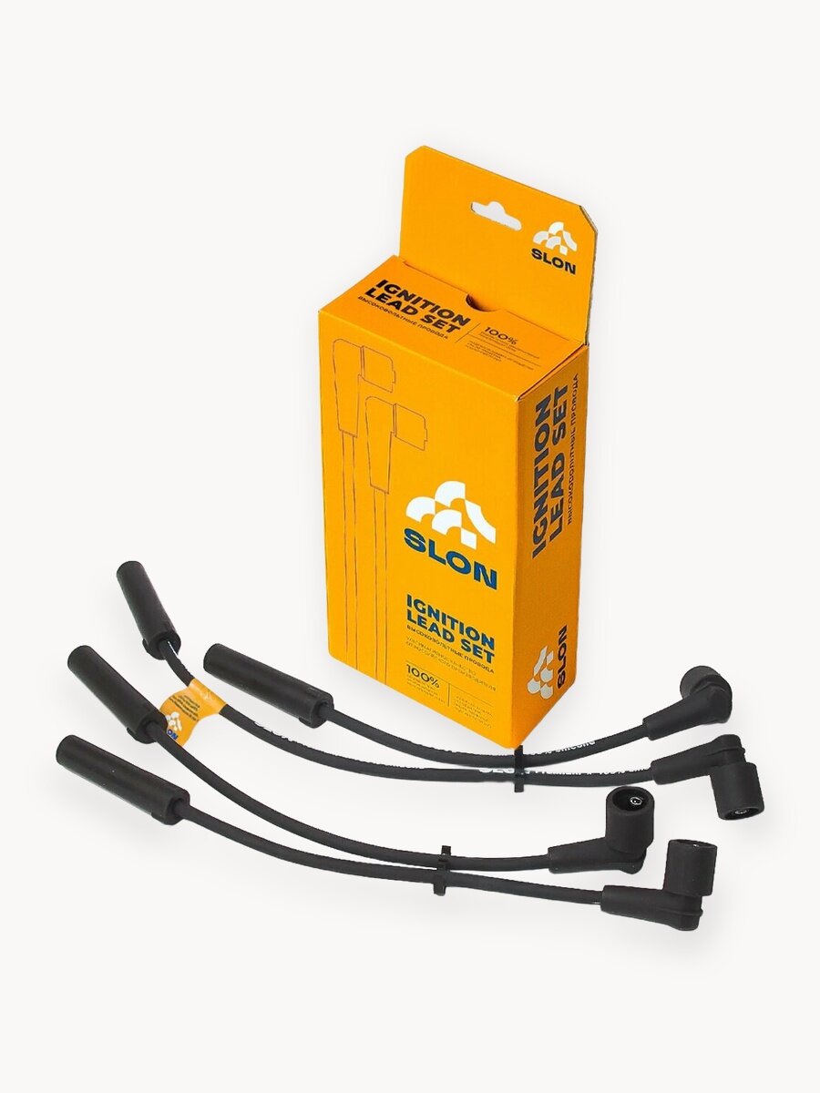 Высоковольтные провода SLON для ГАЗ Волга Газель Соболь Баргузин с инжекторными двиг. 4216 (Евро 4) 4216.3707080-21